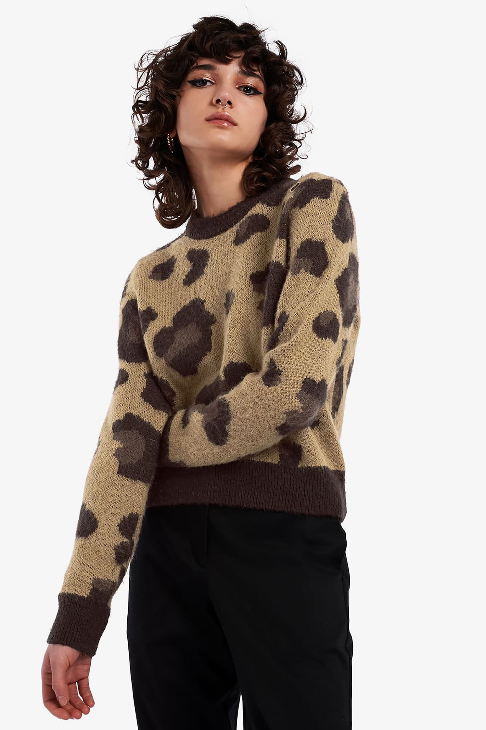 Amy Winehouse Leopard Jumper(10 Q65：TONAL LEOPARD): | FRED PERRY JAPAN ...